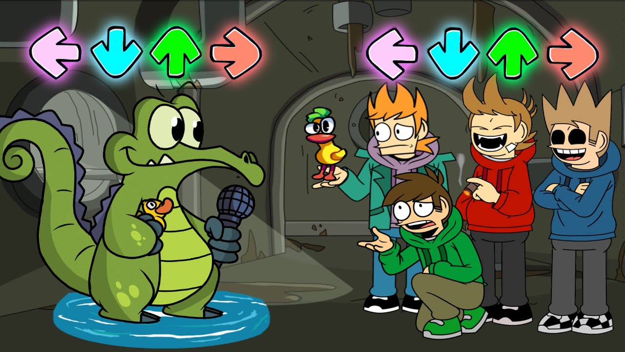 Friday Night Funkin' - Swampy Vs. Tord, Tom, Edd, Matt Eddsworld (Where ...
