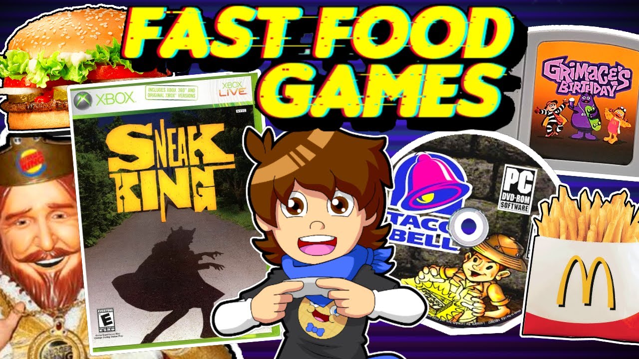 The STRANGE World of Licensed Fast Food Games - YouTube