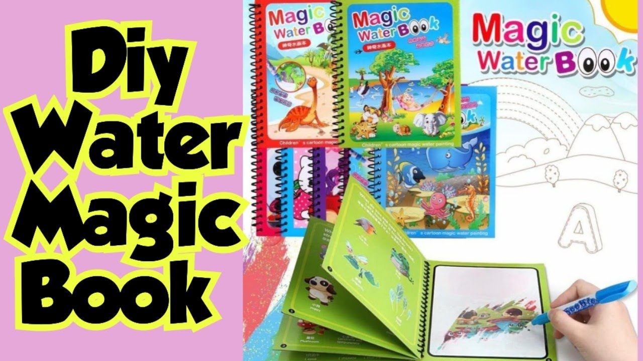 Diy Homemade 😱 Magic 🪄 Water 💦 💕 Book 📚 📖 💖/How to make water book at ...