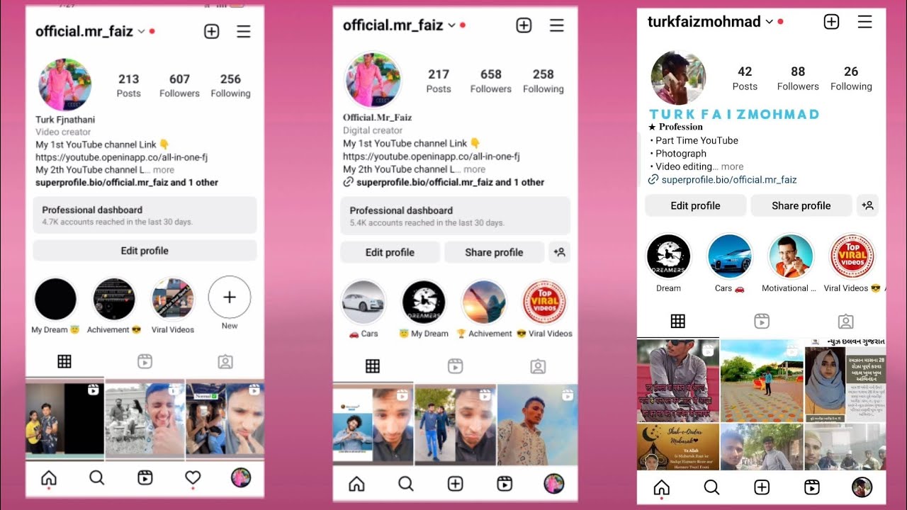 How To Make A Super Profile ?/#instagram 🤔#Faizstoudio - YouTube