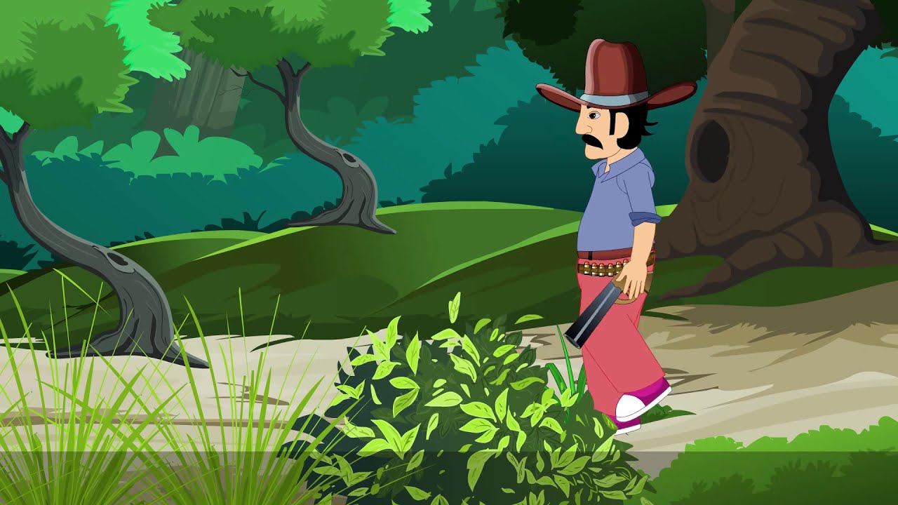Animated Nursery Rhyme in English - A Little Man - YouTube