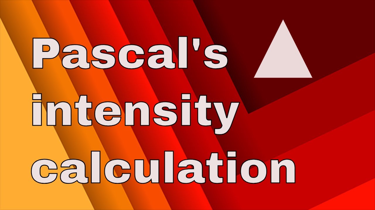 How to calculate intensity ratio ( Pascal's triangle) - YouTube
