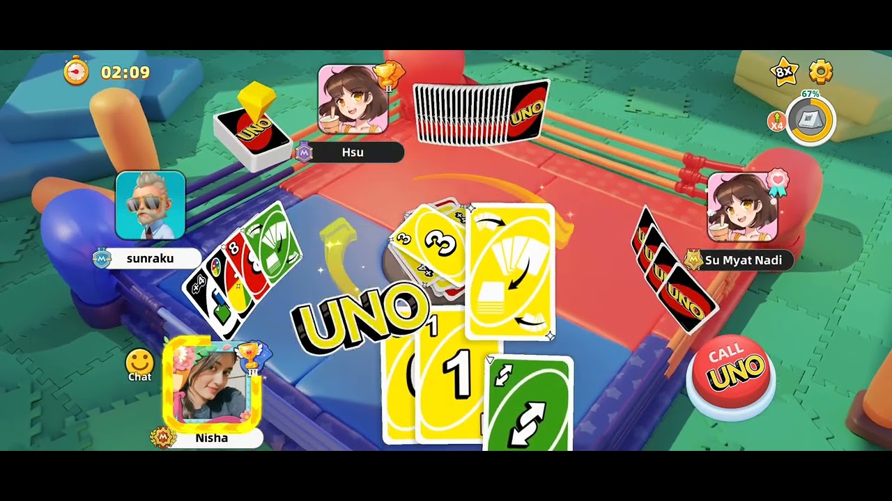 UNO⁩ UNO card game | UNO Fun Pack | Team Match 🏆#gameplay #games # ...