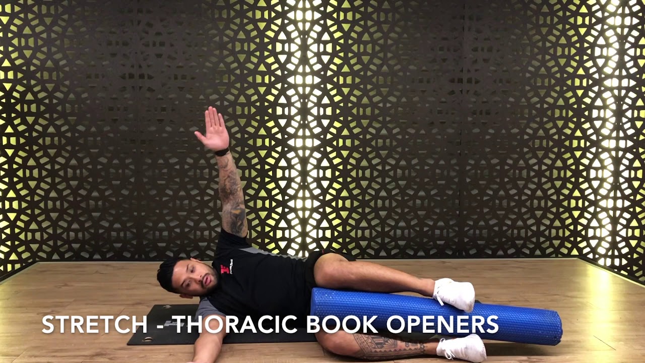 STRETCH - THORACIC BOOK OPENERS - YouTube