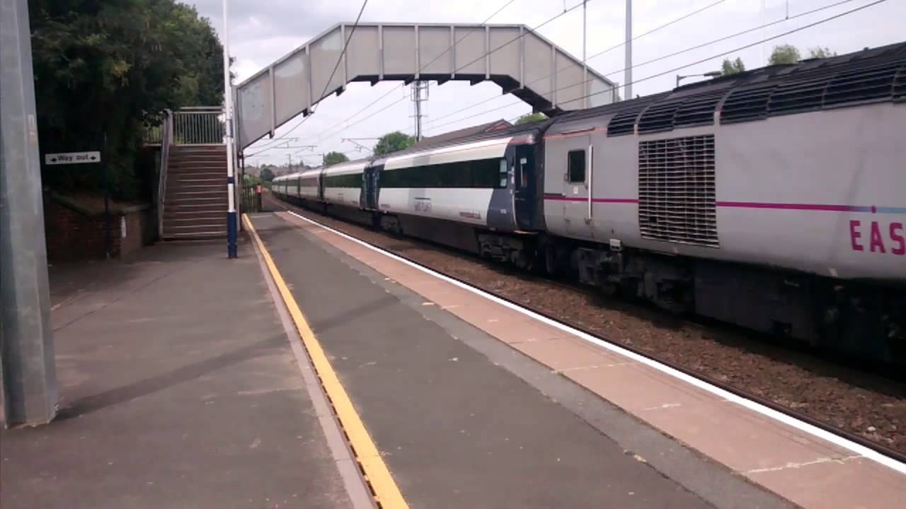 Class 43 43257+43238 passing Chester-Le Street - YouTube