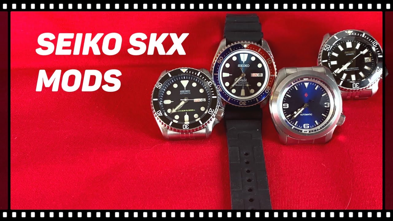 Seiko SKX Mods - YouTube