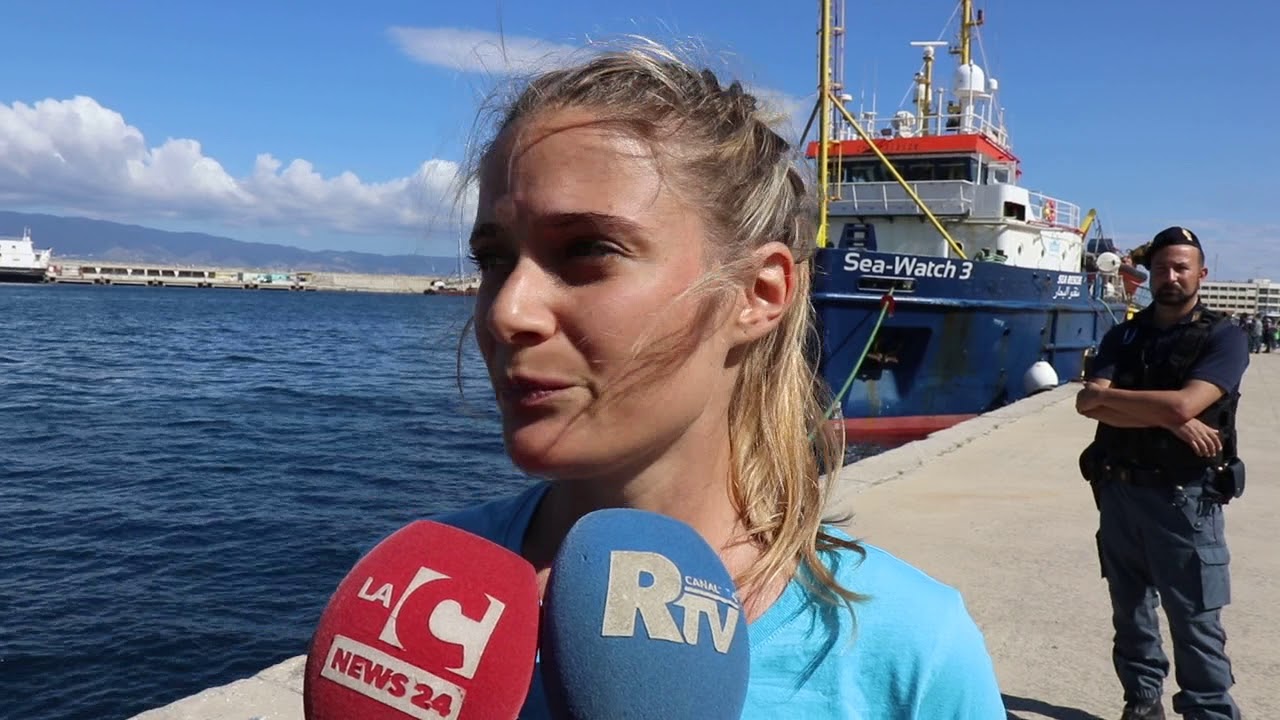 Sbarco di migranti a Reggio Calabria: intervista a Giorgia Linardi ...