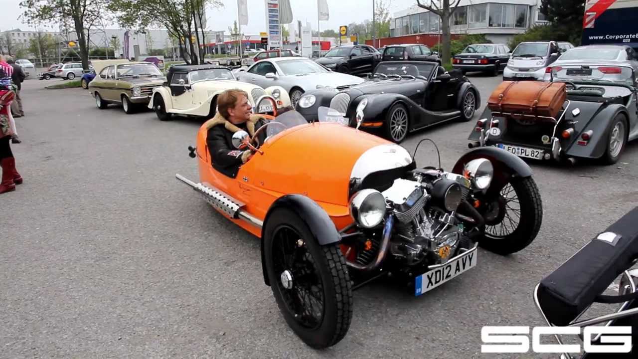 Morgan 3 Wheeler, Custom Exhaust, Start Up, Acceleration - LOUD SOUND ...