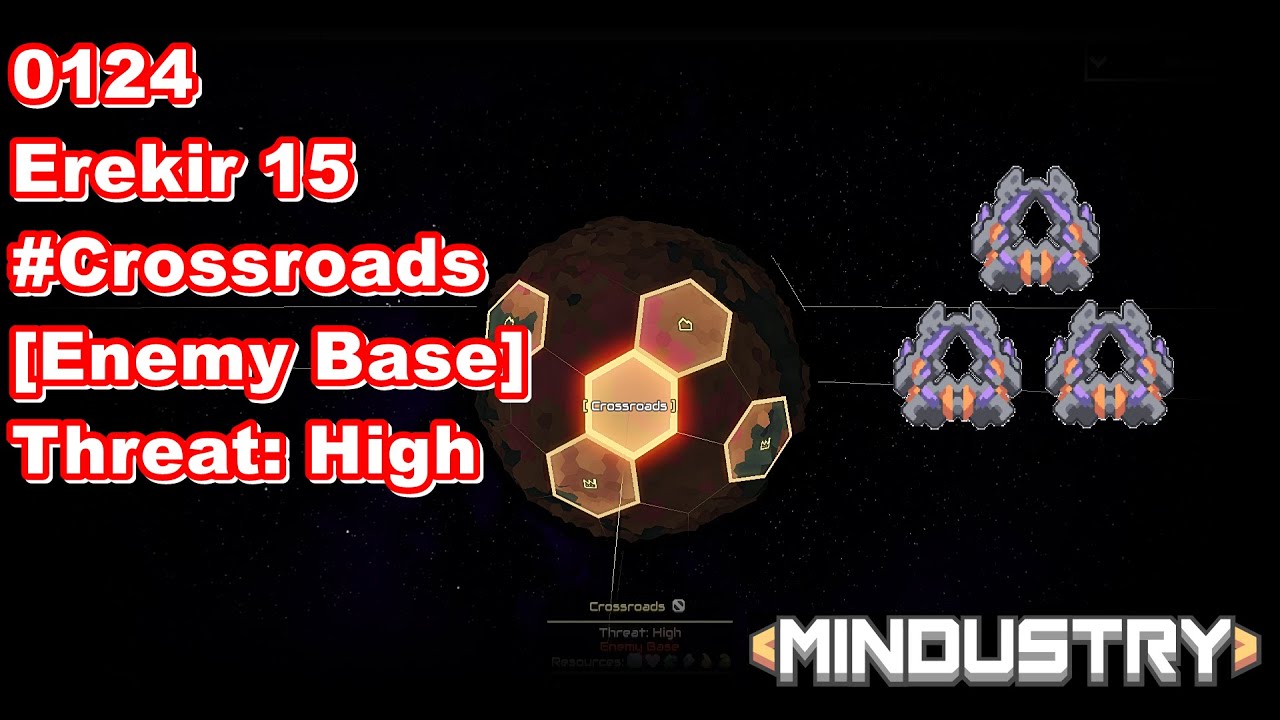Mindustry Erekir #15 Crossroads (x3) [High - Enemy Base] - YouTube