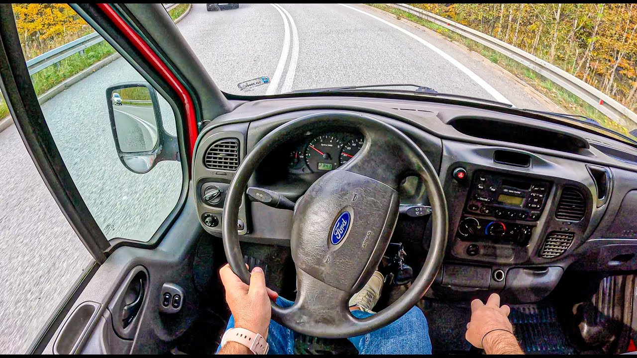 2006 Ford Transit Mk5 | 2.0 TD 100 hp | POV Test Drive - YouTube