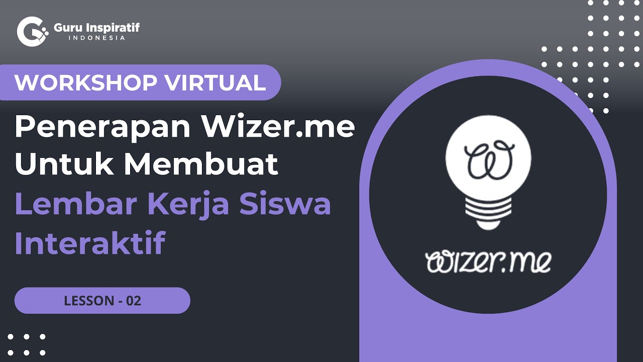 Workshop Virtual Penerapan Wizer.me Untuk Membuat Lembar Kerja Siswa ...