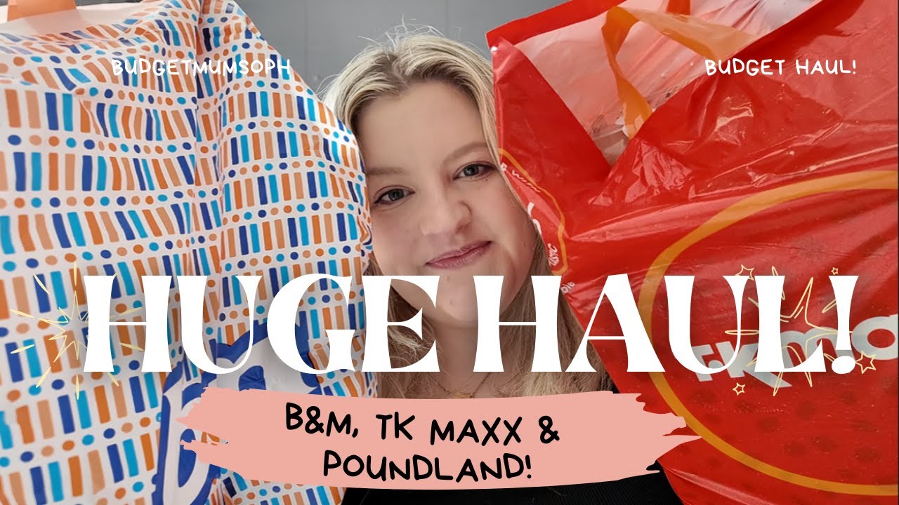 HUGE B M TK MAXX POUNDLAND HAUL YouTube huge-b-m-tk-maxx-poundland-haul-youtube