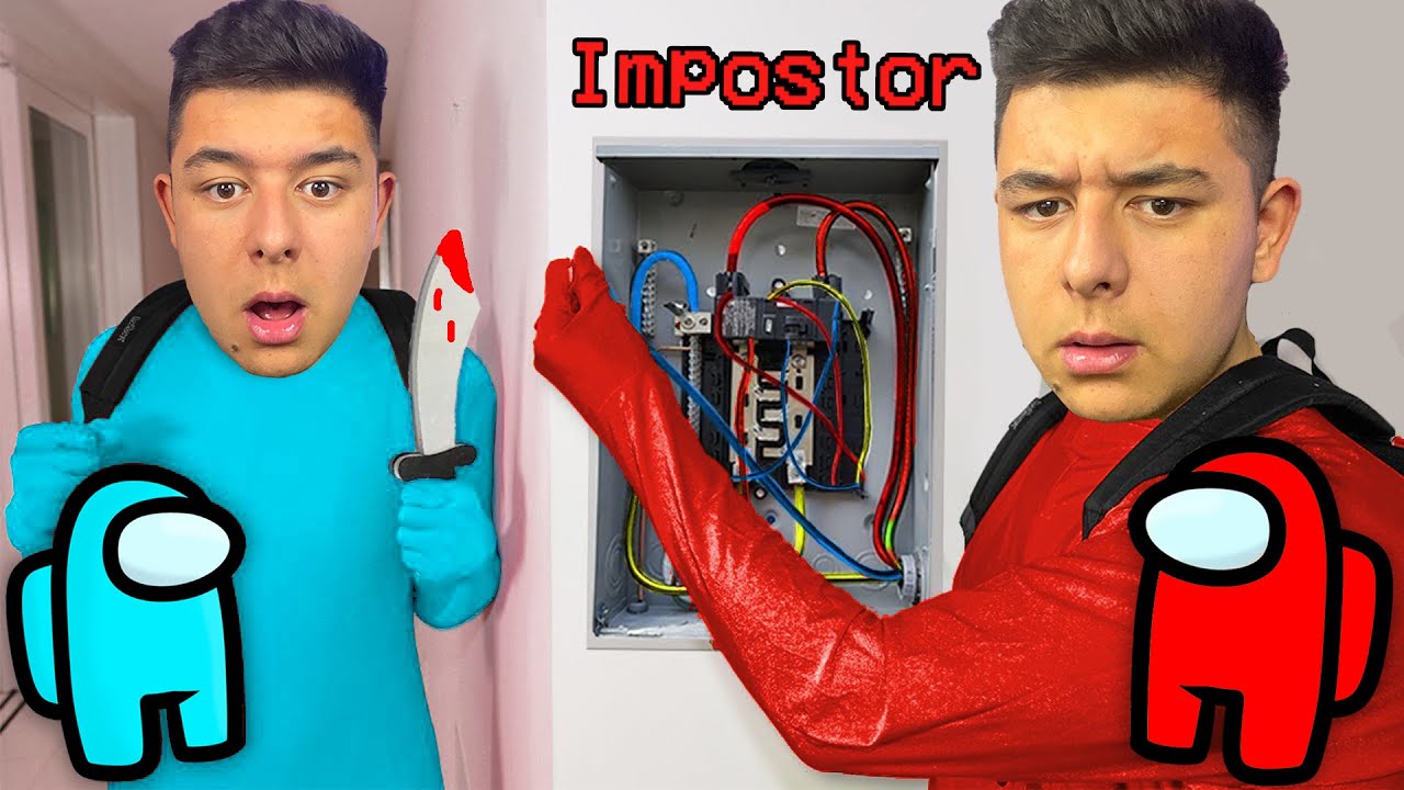 AMONG US IN REAL LIFE - YouTube