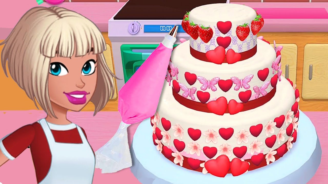 Fun 3D Cake Cooking Game My Bakery Empire Color, Decorate & Serve Cakes ...