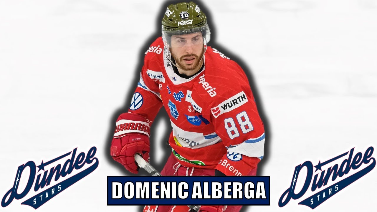 Dundee Stars Sign Domenic Alberga - YouTube