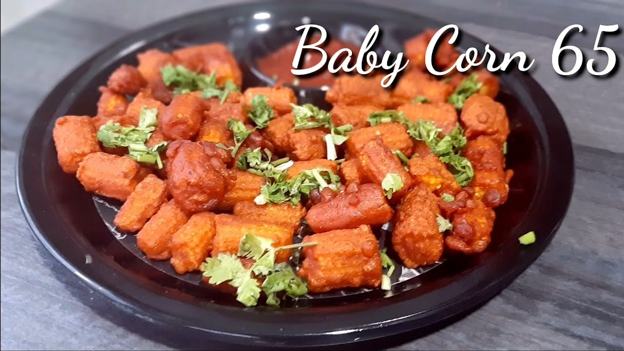 Restaurant style Baby Corn 65recipe|Baby Corn fry recipe|SAHA'S kitchen ...
