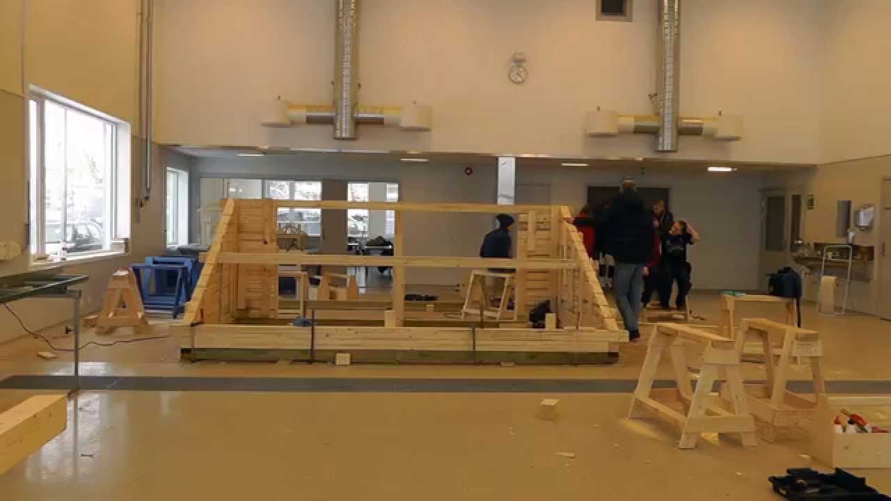 Gapahuk lages på Vestby VGS for FNF - YouTube