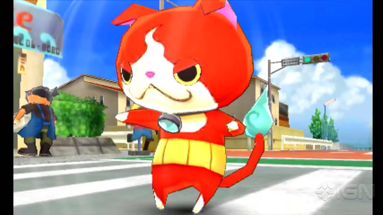 Yo-Kai Watch - Jibanyan's Crash Gameplay - YouTube