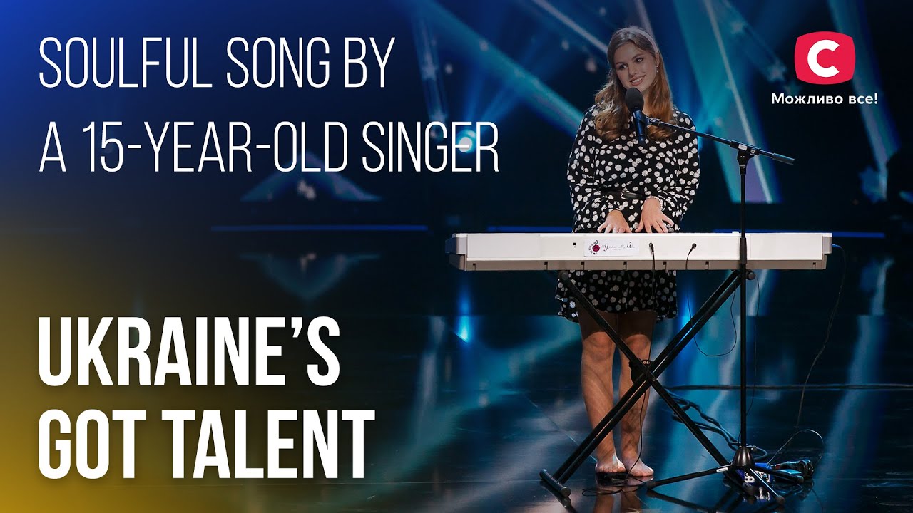 💔Soulful song by a 15-year-old singer – Ukraine's Got Talent - YouTube