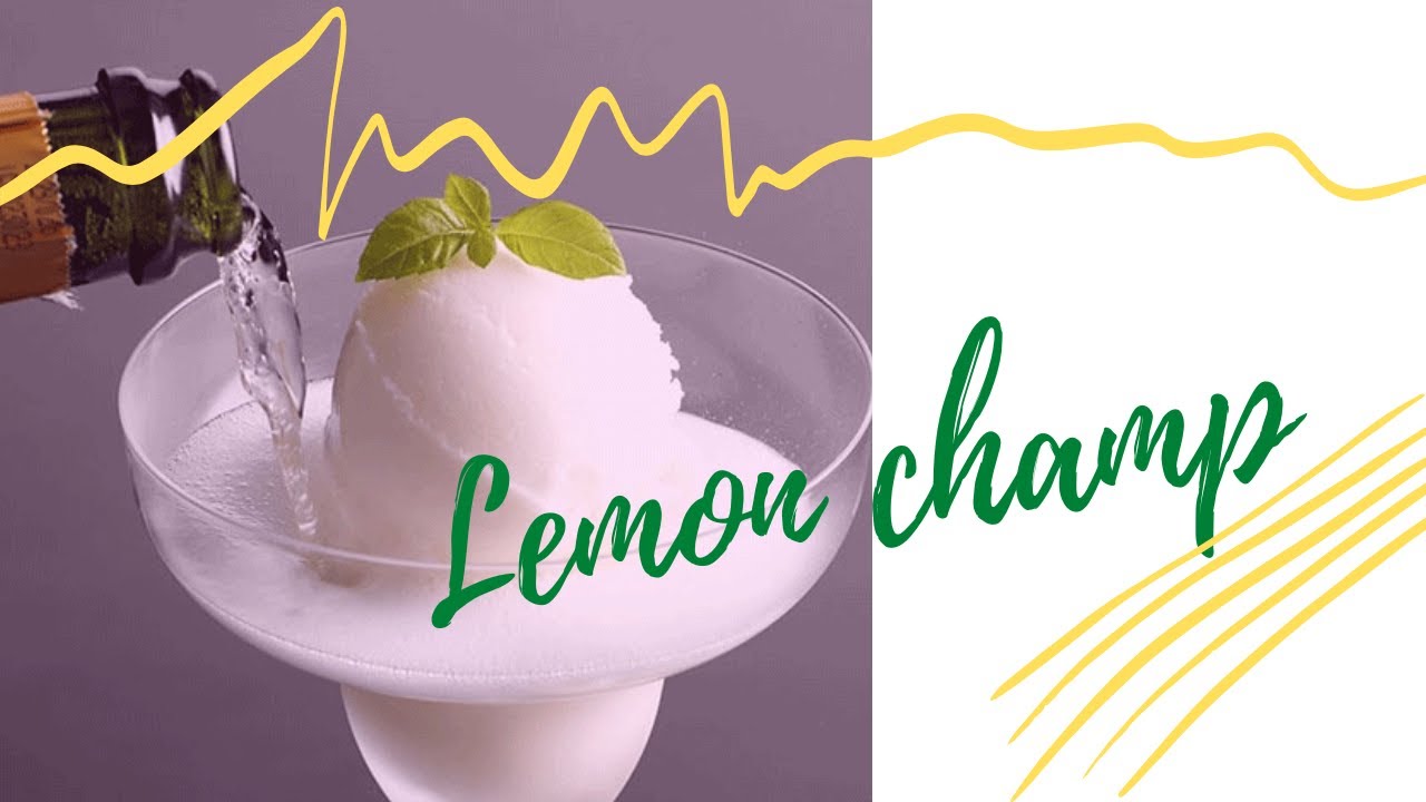 Cómo preparar lemon champ. - YouTube