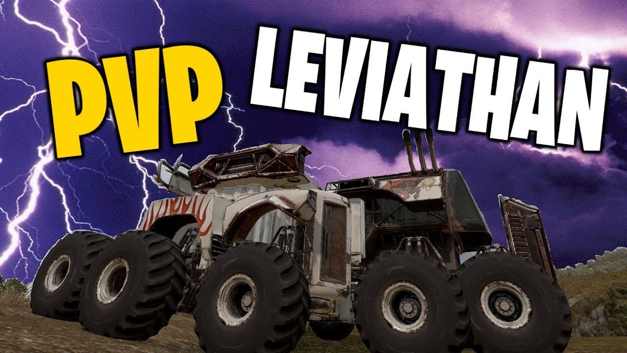 Crossout Leviathan in PVP - Mini Leviathan Build - YouTube