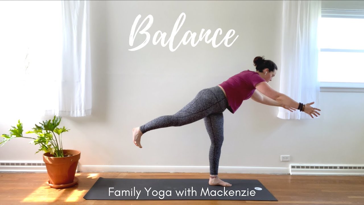 Balance: Gentle Beginner's Yoga Flow with Mackenzie - YouTube