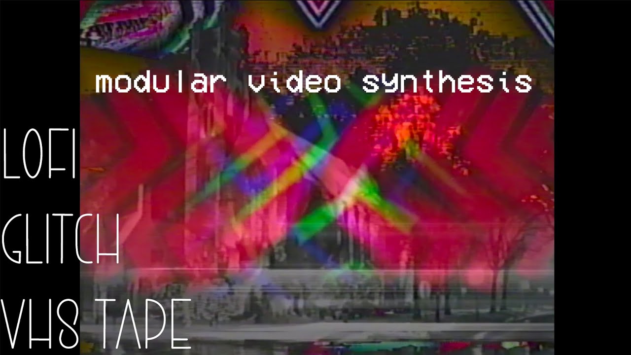 Drifter - lofi glitch VHS tape / modular video synthesis - YouTube