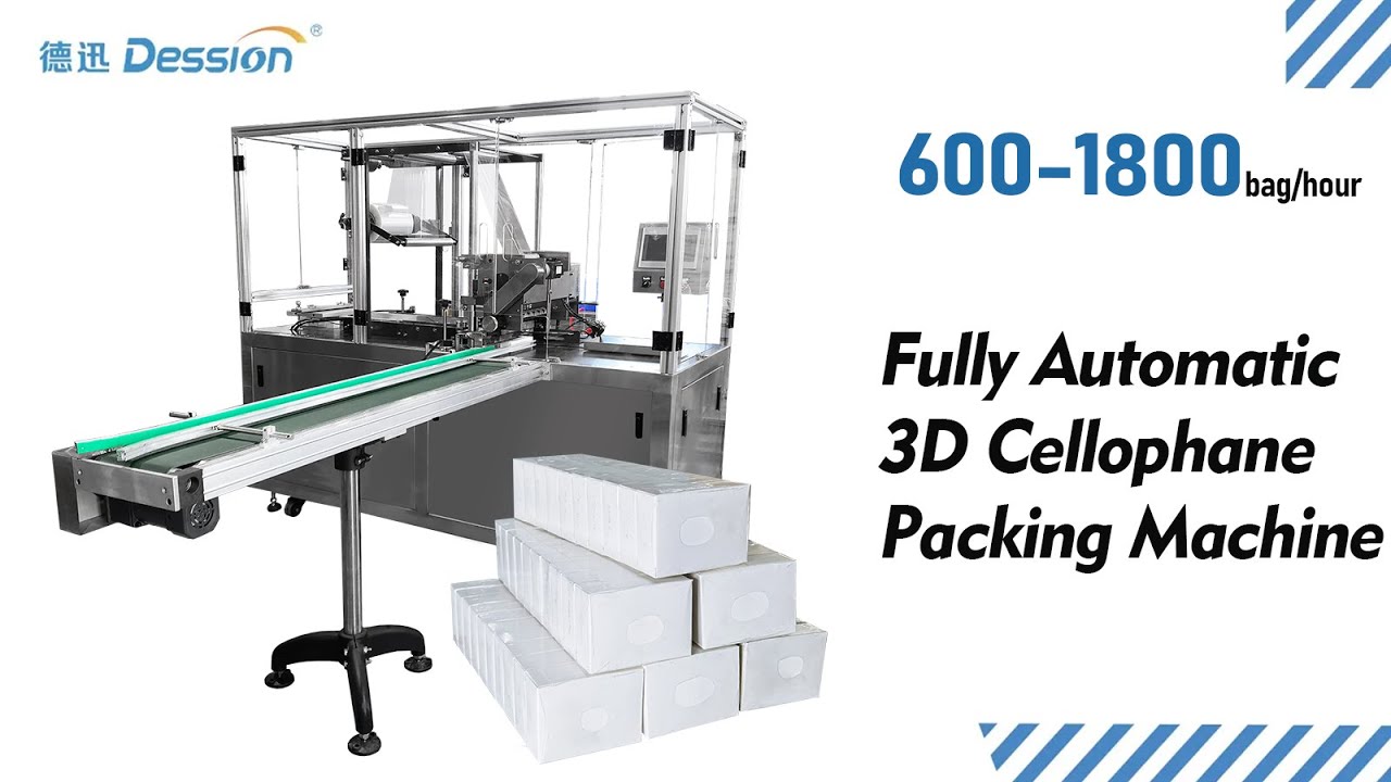 "Wrap It Right with the 500A Automatic 3D Transparent Film Packaging ...