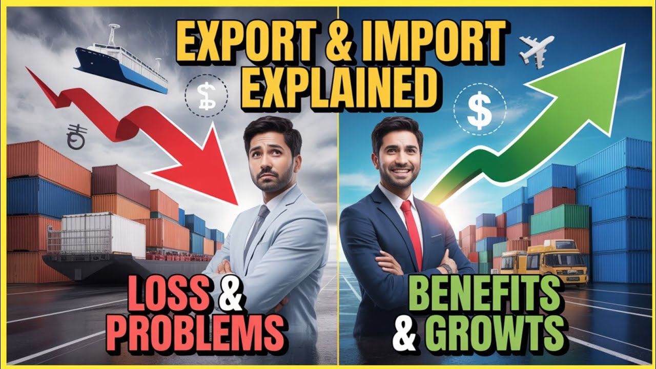 Export and Import in Economy | IND Economy | Export aur Import kya hote ...