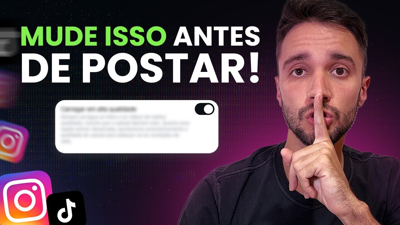 Não Poste no IG e TikTok Antes de Configurar Isso: Cuidado 🚀 - YouTube