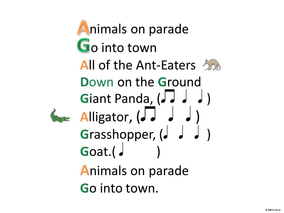 First Fife Animals on Parade Lesson - YouTube