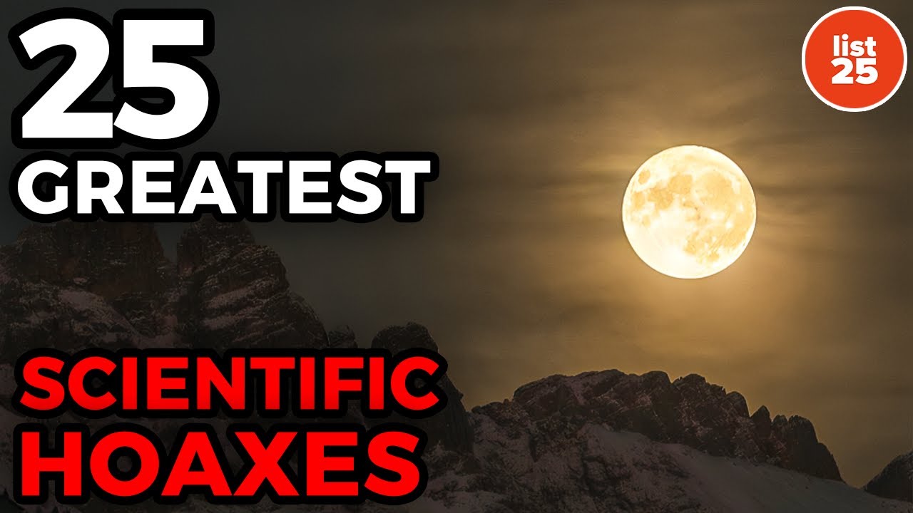 25 GREATEST Scientific Hoaxes In History - YouTube