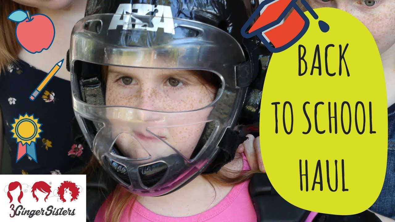 How to survive middle school (haul vid) // 3 Ginger Sisters - YouTube