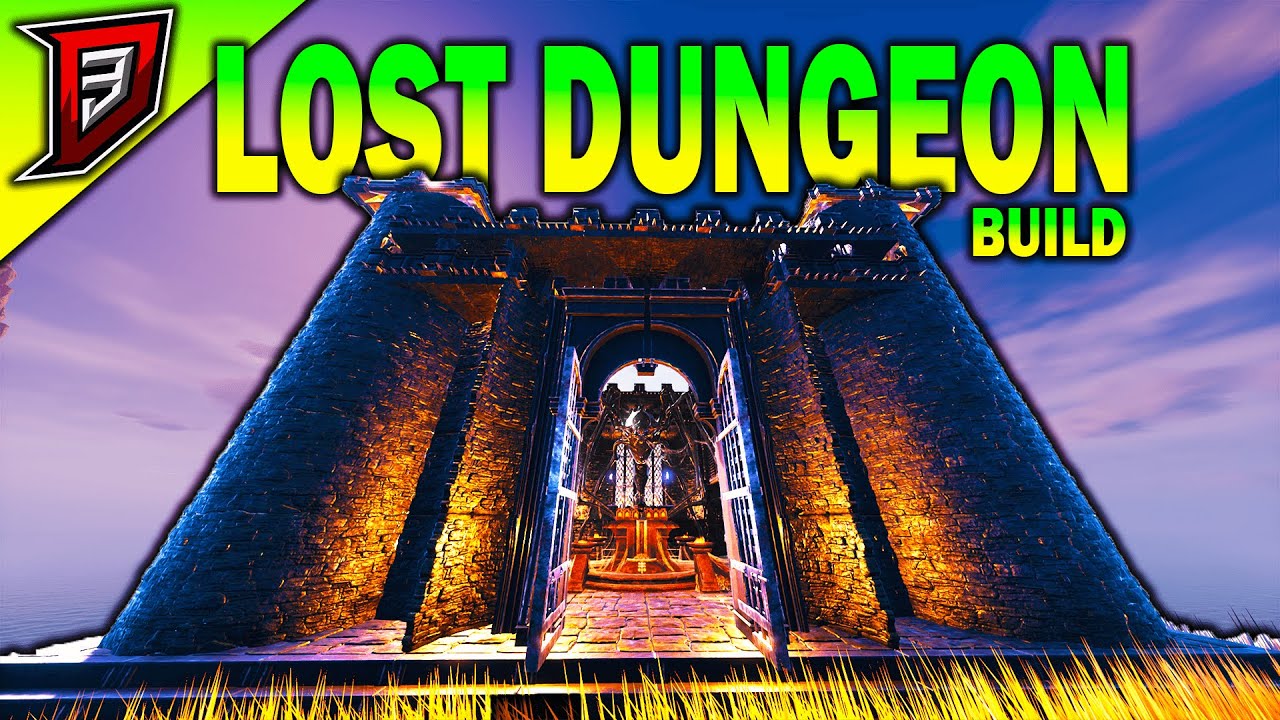 Conan Exiles - Lost Dungeon BUILD - YouTube