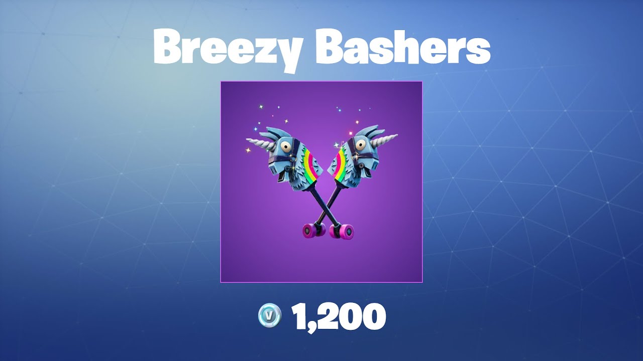 Breezy Bashers | Fortnite Pickaxe - YouTube
