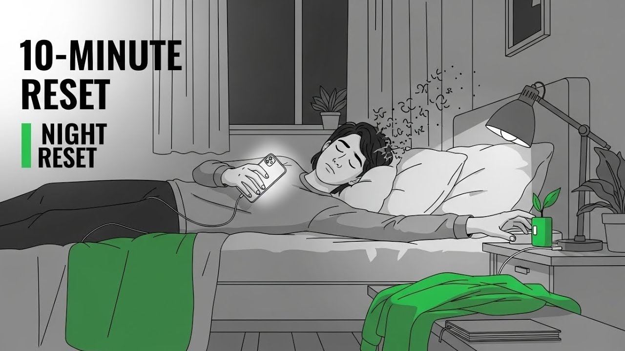 This 10-Minute Night Routine Fixed My Anxiety & Laziness (No Motivation ...