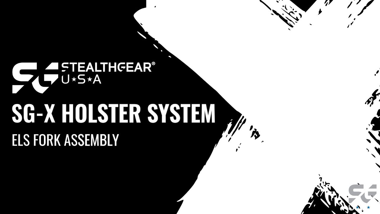 SG-X Modular Holster - ELS fork - YouTube