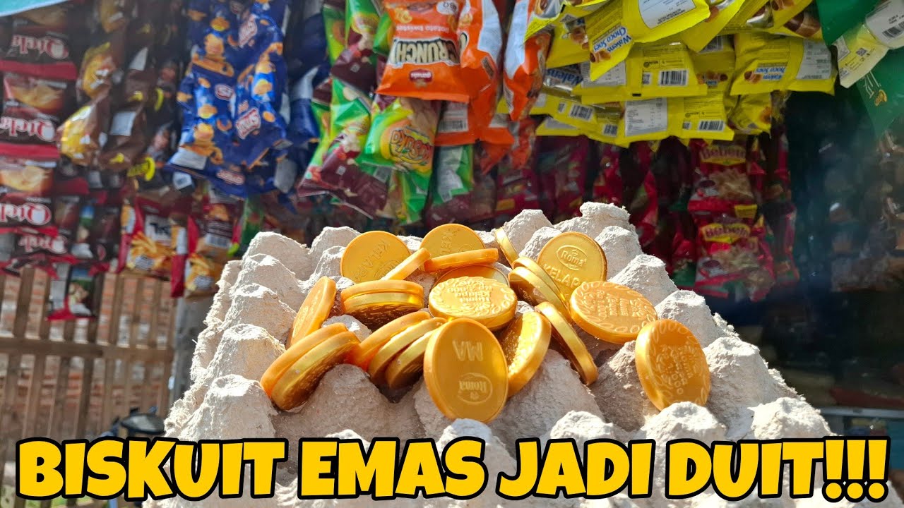 AUTO SUGEEH!!! TUKAR BISKUIT EMAS VIRAL DARI ROMA KELAPA & UNBOXING ...