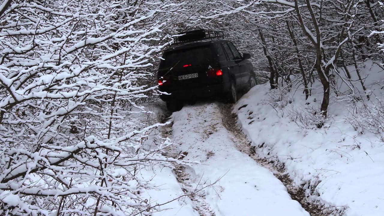 Range Rover p38 snow off road - YouTube