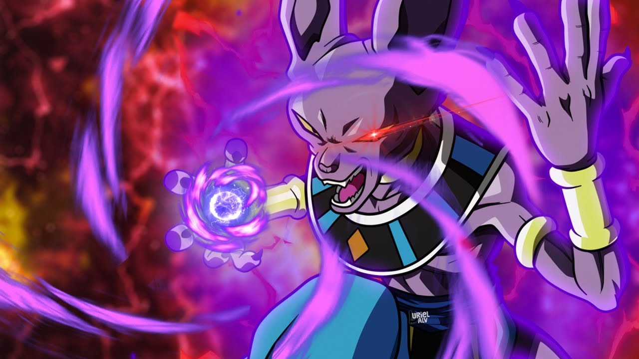 100% LR Beerus and Non-LR Beerus Hakai Dokkan Battle - YouTube