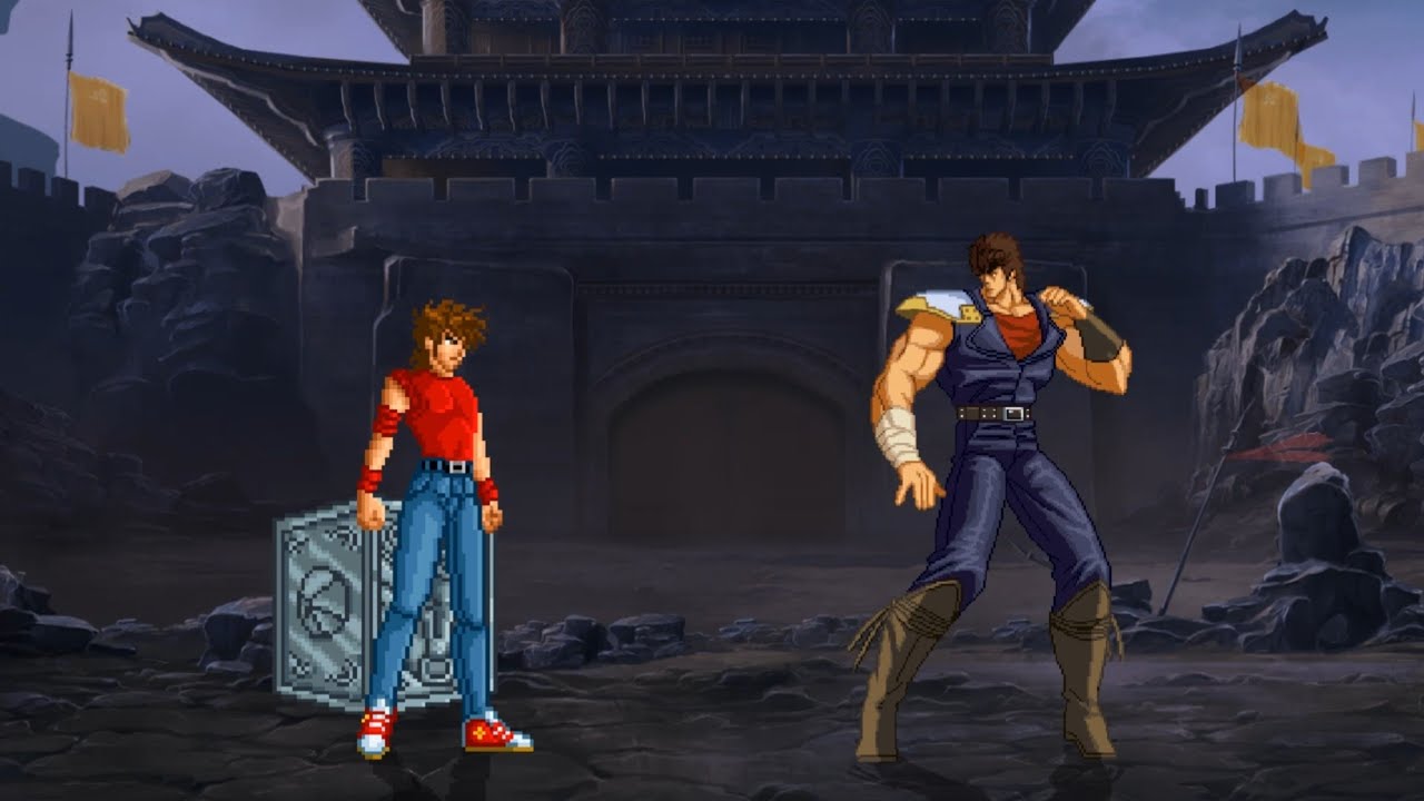 SEIYA vs KENSHIRO - The most epic fight ever made ! - YouTube