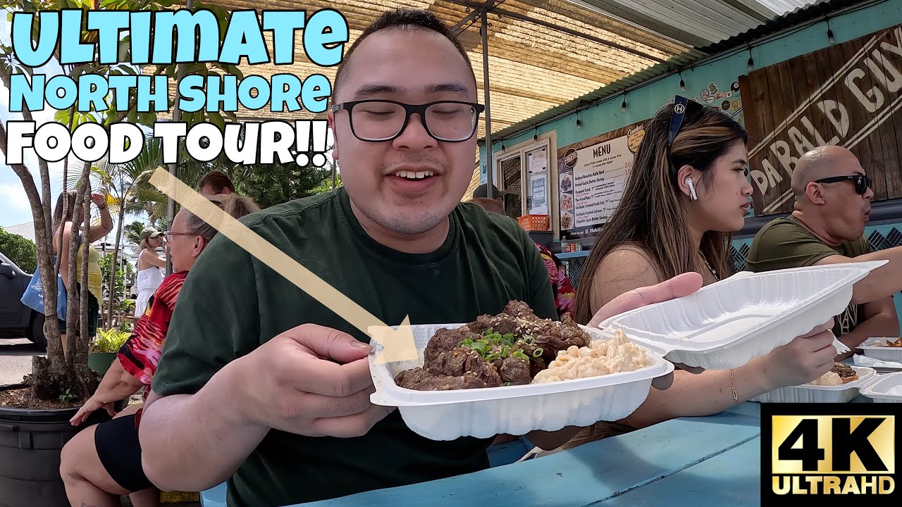 NORTH SHORE LOCAL FOOD!! HIDDEN GEM NETFLIX FOOD TRUCK + BEST SHAVE ICE ...