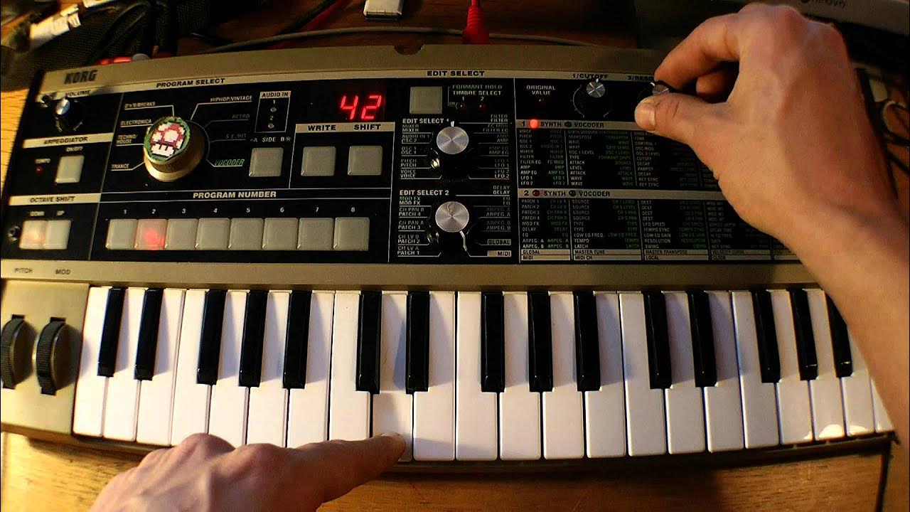 Microkorg Tutorial: Wobble Bass - YouTube