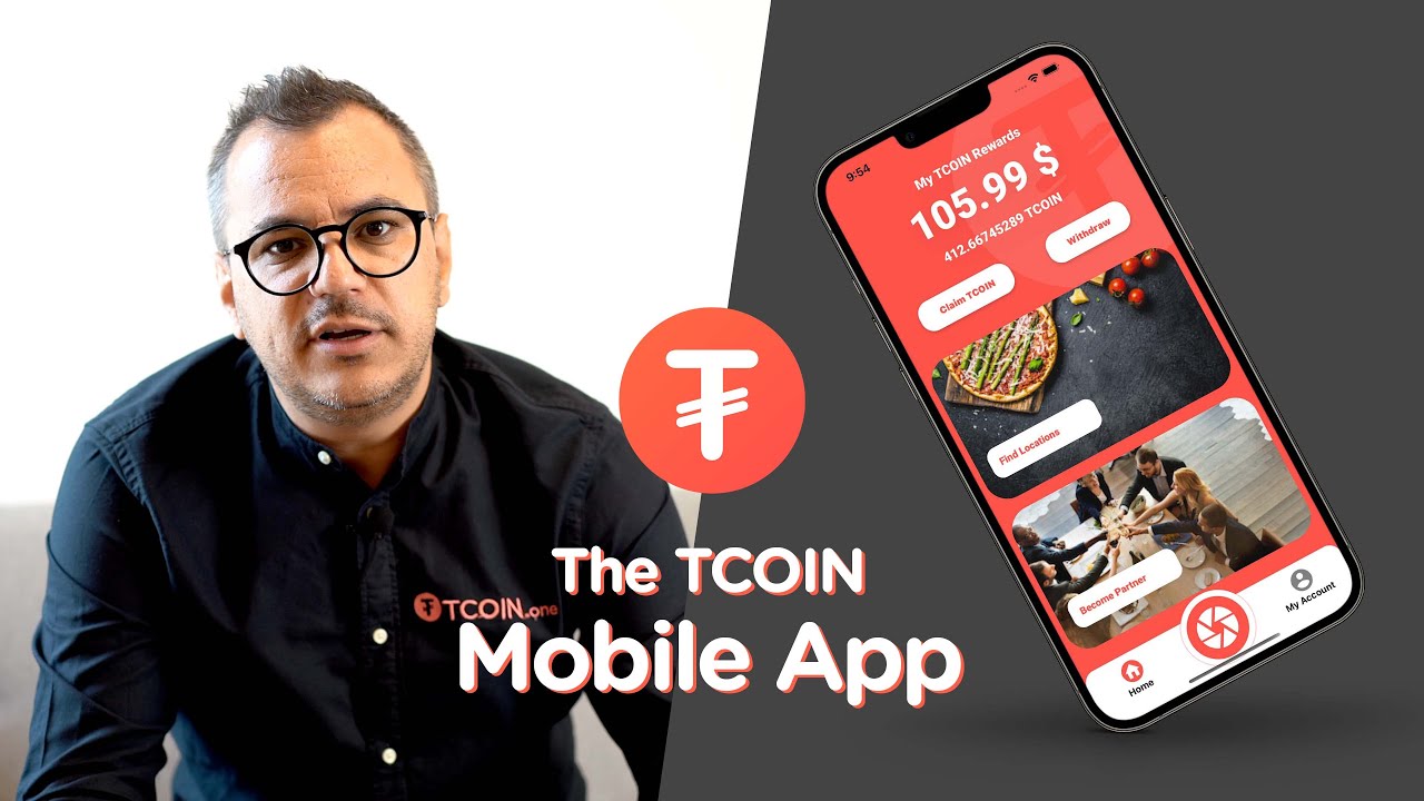 Presenting the TCOIN Mobile App, made for customers and business owners ...