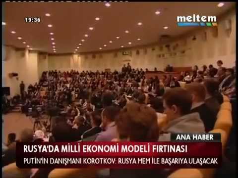 Rus Bilim Adamları Milli Ekonomi Modelini Anlattı