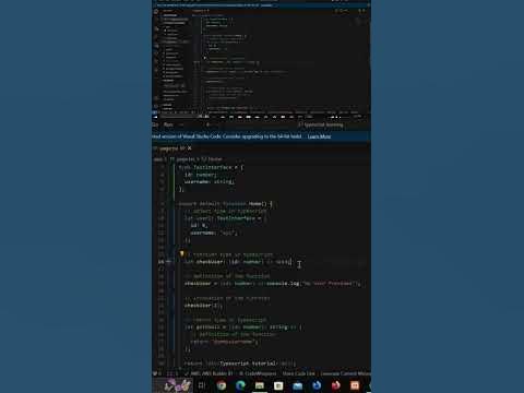Function type vs return type in typescript #typescript # ...