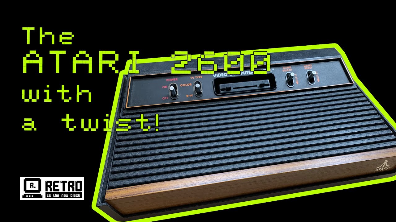The ATARI 2600 with a twist! - YouTube