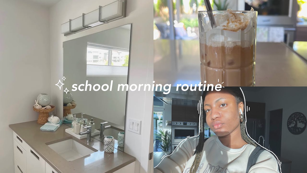 grwm: 7am school morning routine ( productive & realistic) - YouTube