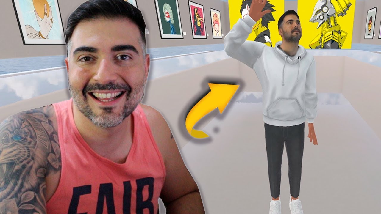 SPATIAL.IO - FIZ MEU AVATAR E PARTICIPEI DO LANÇAMENTO SARUX NFT DIRETO ...