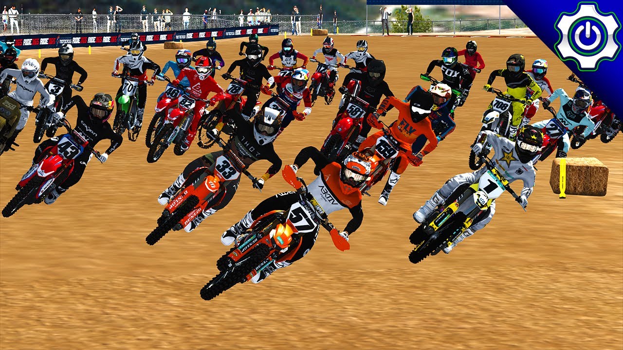 MX Simulator - 2019 Ride365.com Nationals Rd. 2 - Pala 450s - YouTube